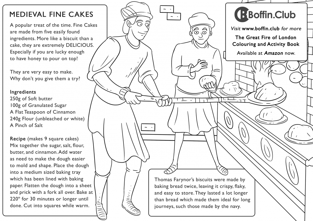 Great Fire of London / Colouring and Activity Book